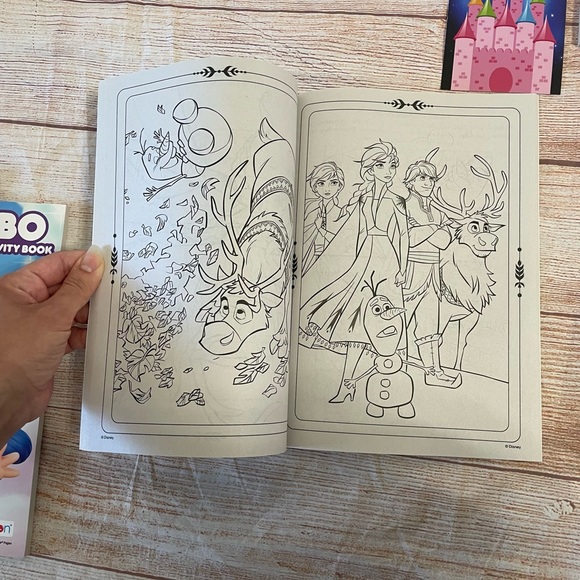 Bendon | Toys | Set Of 7 New Coloring And Activity Book Frozen Tangled ...